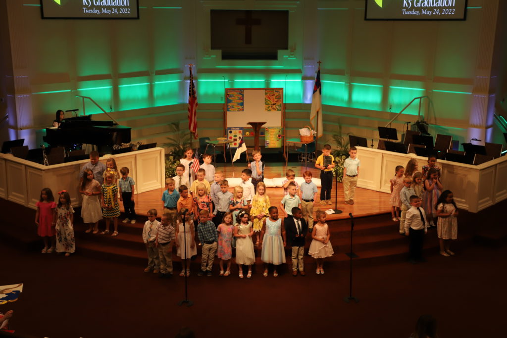 K5 Graduation - Faith Christian Academy of Goldsboro, North Carolina
